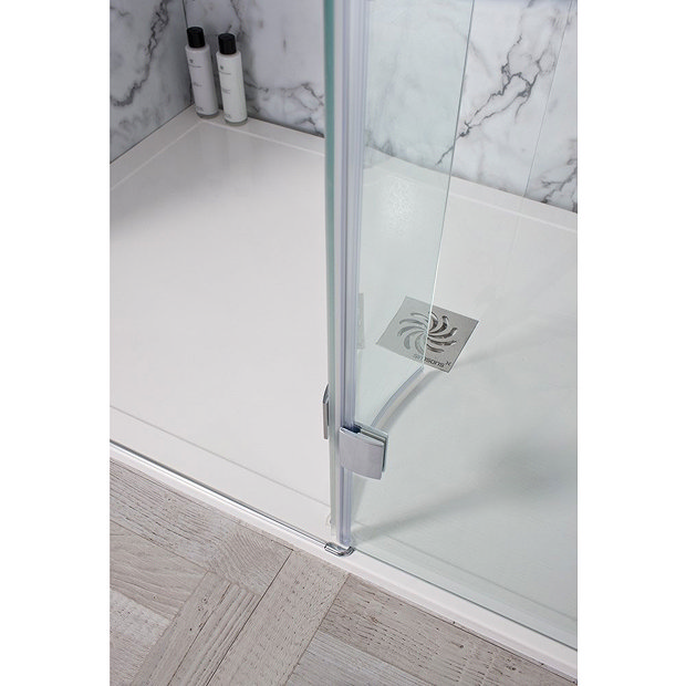 Crosswater - Design View Walk In Easy Access Shower Enclosure - 2 Size ...