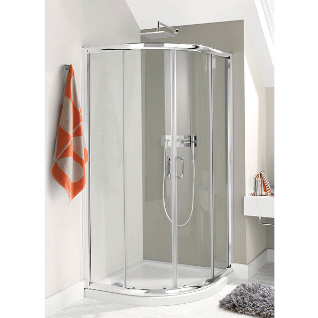 Simpsons Supreme Luxury Curved Offset Quadrant Shower Enclosure - 3 ...