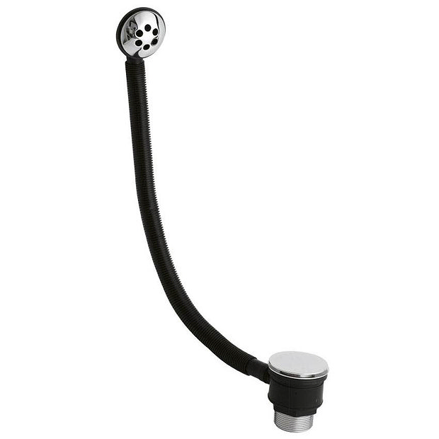 Hudson Reed Sprung Plug Bath Waste & Overflow - Chrome - EK321 at ...