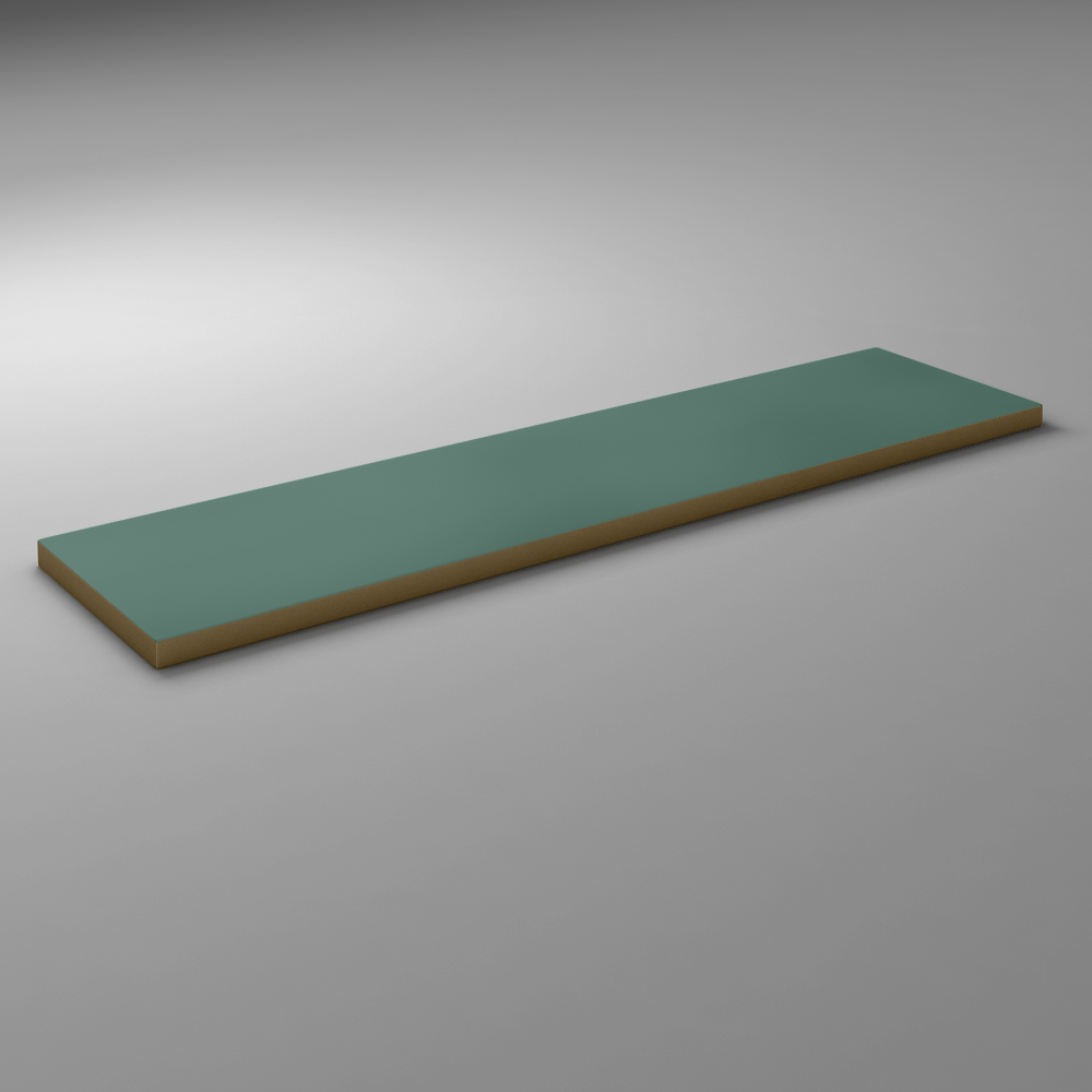 Stonehouse Studio Alvero Dark Green Wall Tiles - 75 x 300mm