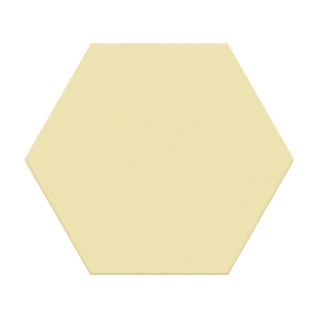 Stonehouse Studio Alvero Hexagon Yellow Wall and Floor Tiles - 150 x 170mm