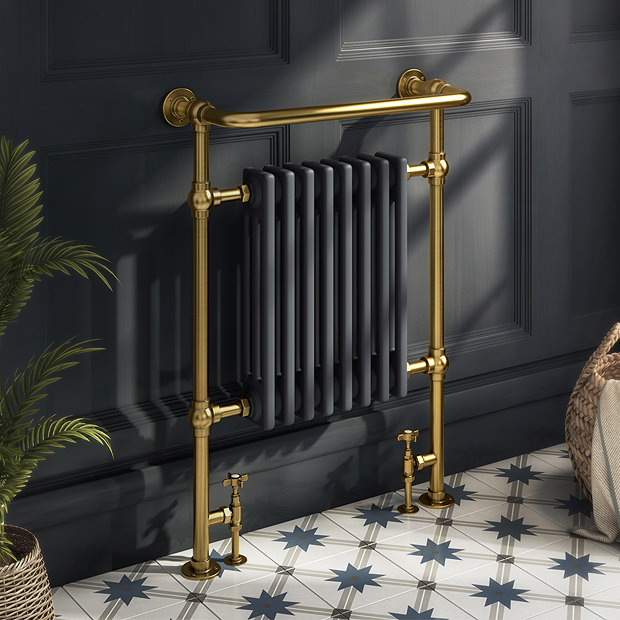 Stonehouse Studio Celeste Prussian Blue Encaustic Effect Tiles - 225 x 225mm