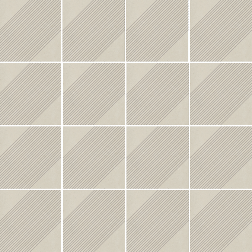 Stonehouse Studio Helsinki Putty Geometric Wall and Floor Tiles - 225 x ...
