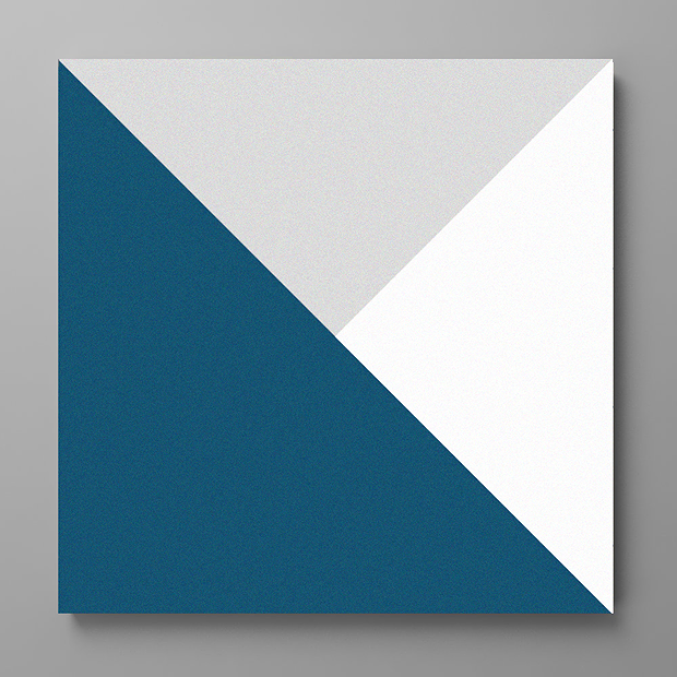 Stonehouse Studio Prism Navy Geometric Patterned Wall and Floor Tiles ...