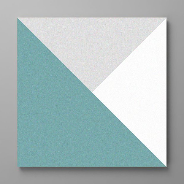 Stonehouse Studio Prism Teal Geometric Patterned Wall and Floor Tiles ...