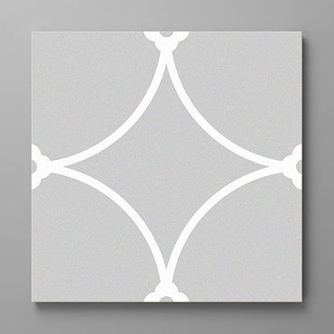 Stonehouse Studio Tatton Cool Grey Wall & Floor Tiles - 225 x 225mm