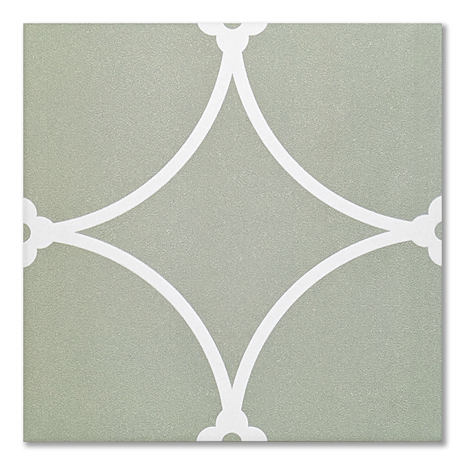 Stonehouse Studio Tatton Fern Wall & Floor Tiles - 225 x 225mm