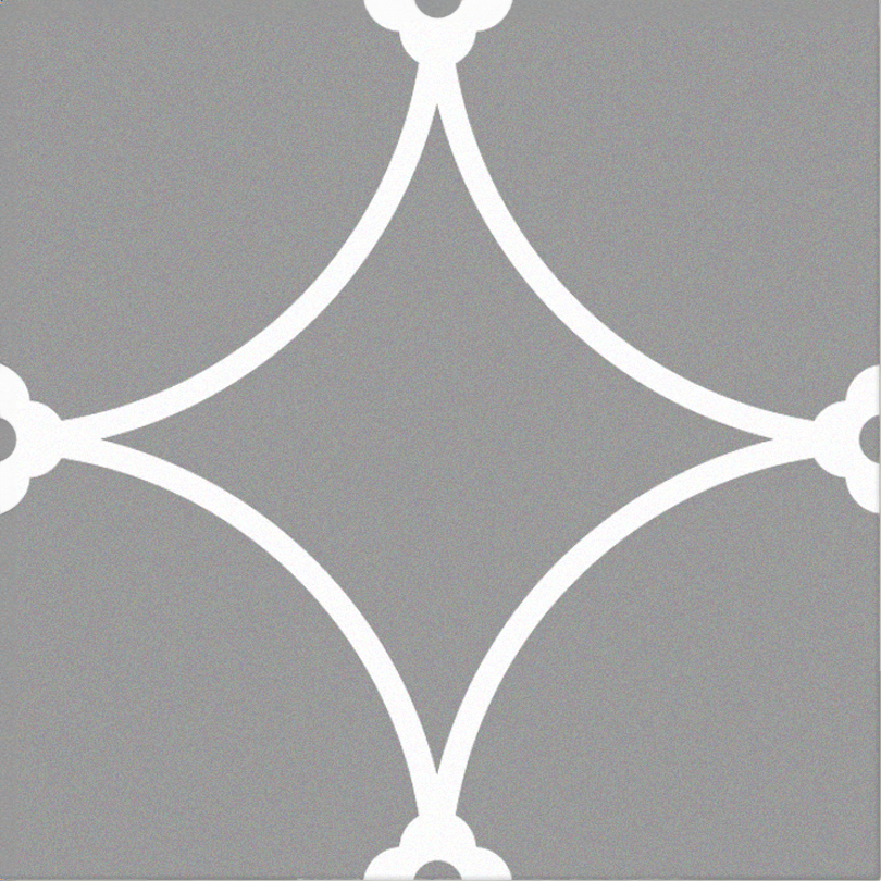 Stonehouse Studio Tatton Graphite Wall & Floor Tiles - 225 x 225mm