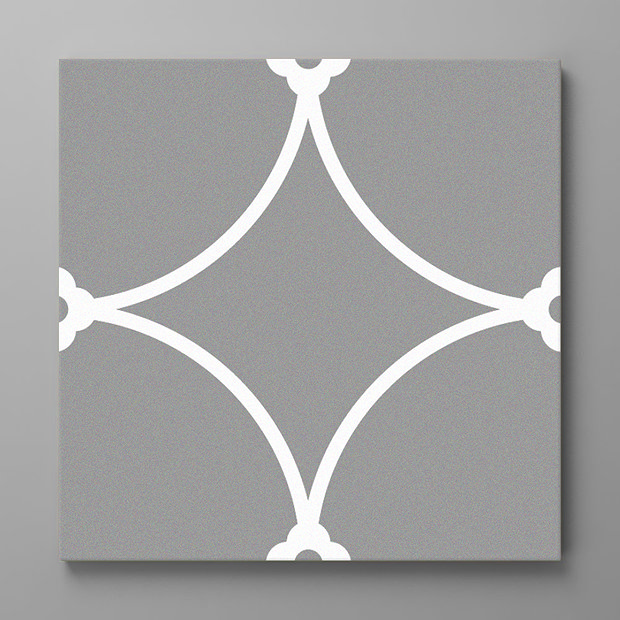 Stonehouse Studio Tatton Graphite Wall & Floor Tiles - 225 x 225mm