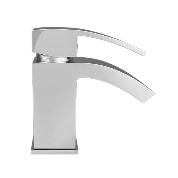 Summit Cloakroom Mono Basin Mixer - Chrome at Victorian Plumbing UK