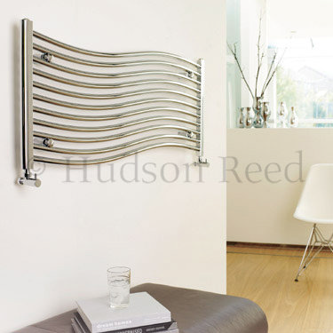 Taidi Designer Radiator - Chrome at Victorian Plumbing UK