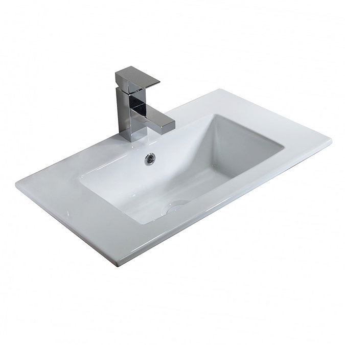 Tavistock Swift 600mm Ceramic Inset Basin - 1 Tap Hole - SW60C