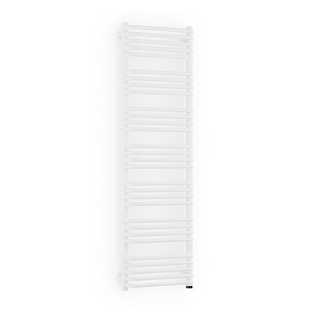 Terma Alex One H1580 x W500mm White Electric Only Towel Rail