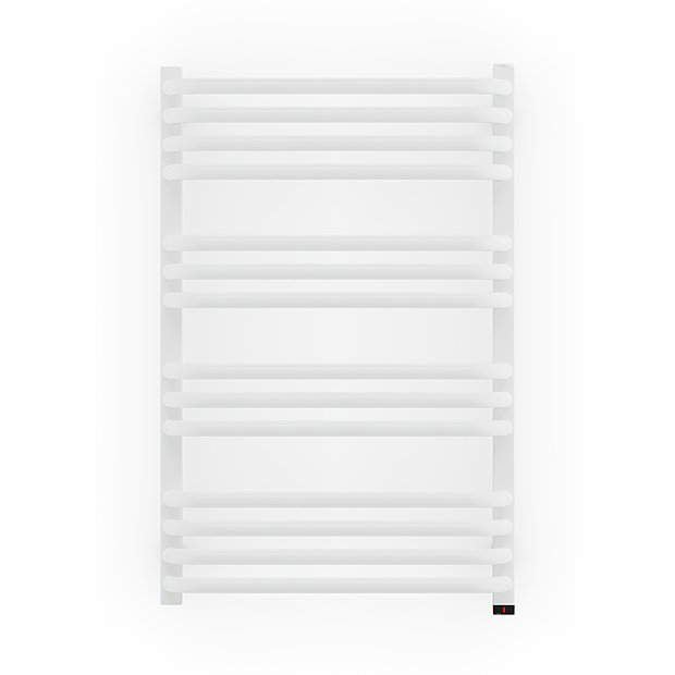 Terma Alex One H760 x W500mm White Electric Only Towel Rail
