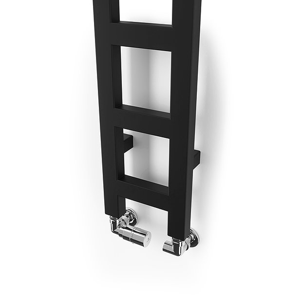 Terma Easy Matt Black Heated Towel Rail 1600 x 200mm - WGEAS160020 ...