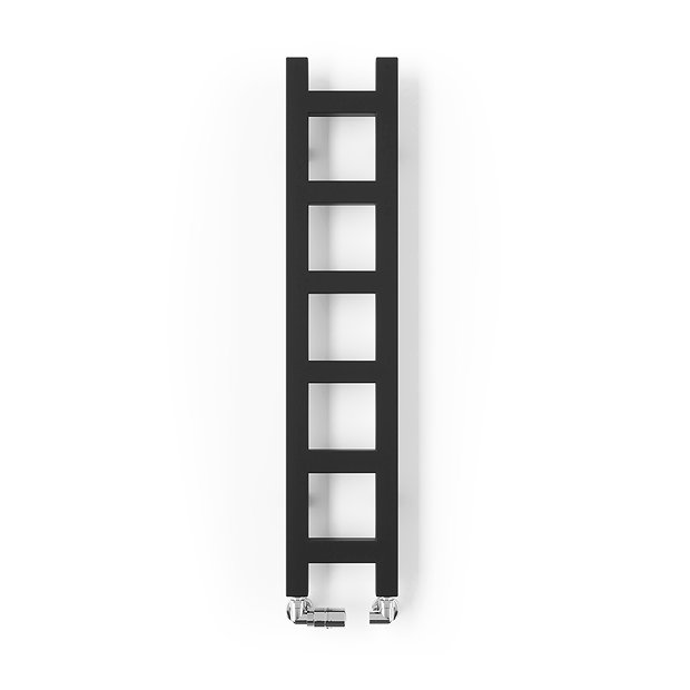 Terma Easy Matt Black Towel Rail 960 x 200mm - WGEAS096020-KS95SX at ...