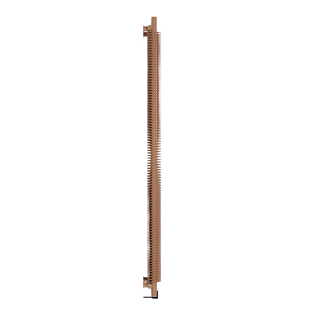 Terma Ribbon V E H1800 x W490mm Bright Copper Electric Only Radiator ...