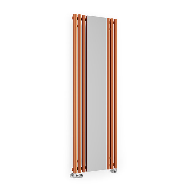 Terma Rolo Mirror H1800 x W590mm True Copper Designer Radiator