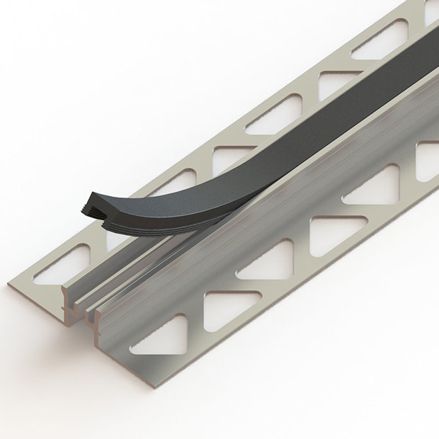 Tile Rite 12.5mm Depth Floor Tile Expansion Joint | Victorian Plumbing UK