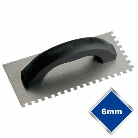 Tile Rite 6mm Square Notch Economy Trowel | Victorian Plumbing
