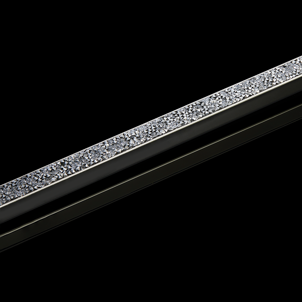 Tilebank Listello 12mm Crystal Diamond Sliver Tile Trim