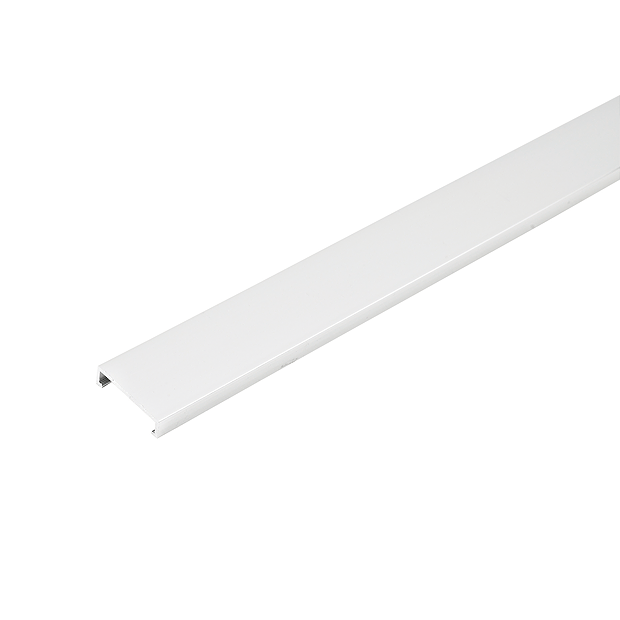 Tilebank Listello 25mm Square Bright Silver Metal Tile Trim