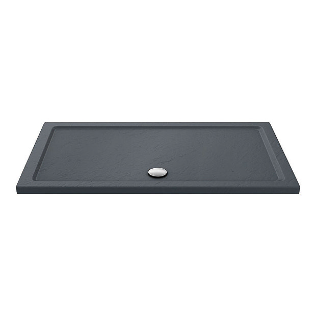 Toreno Matt Black 1400 x 800mm Double Sliding Door Shower Enclosure ...