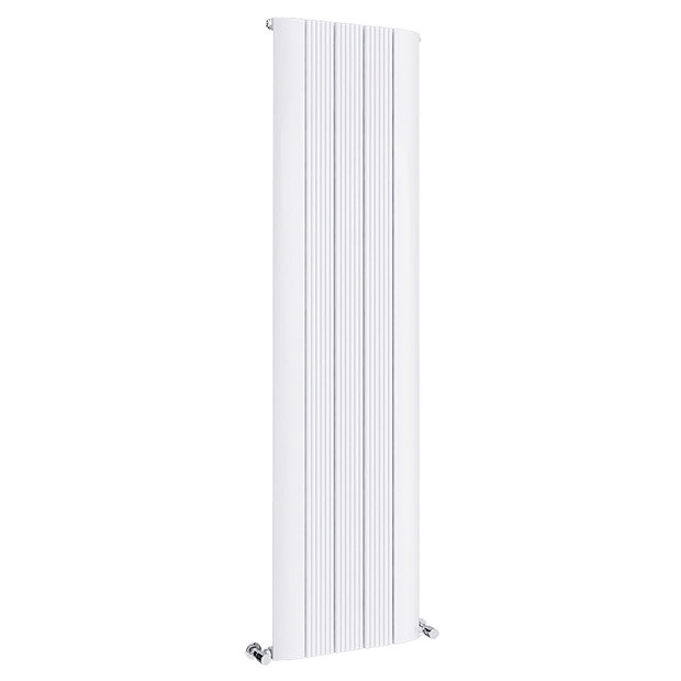 Toronto Aluminium White 1800 x 470mm Tall Vertical Radiator - 5 ...