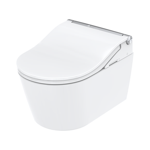 Toto Washlet RW Auto Flush Wall Hung Shower Toilet + Concealed WC ...