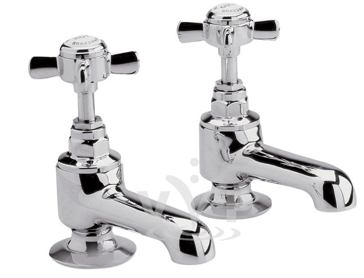 Traditional Beaumont Bath Taps Heavy Pattern at Victorian Plumbing UK