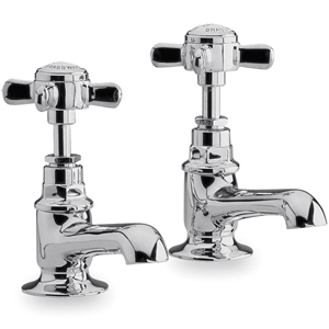 Traditional Beaumont Cloakroom Basin Taps - I301X at Victorian Plumbing UK