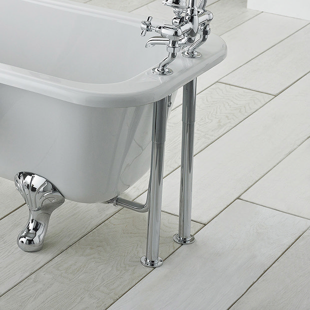 Traditional Chrome Standpipes For Roll Top Baths | Victorian Plumbing