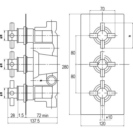 Shower Valve Kit | Victorian Plumbing