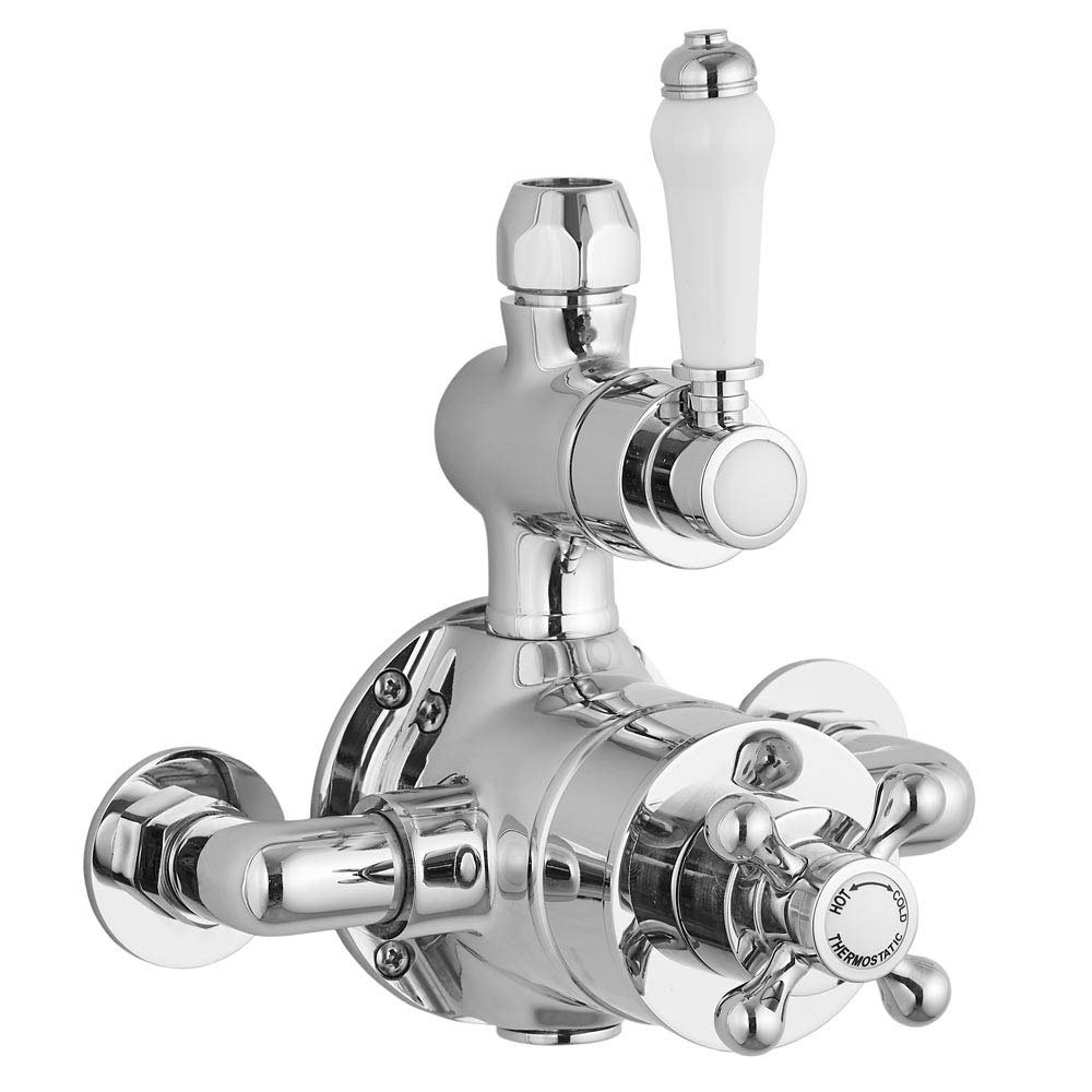 Trafalgar Traditional Deluxe Exposed Shower - Chrome | Victorian ...