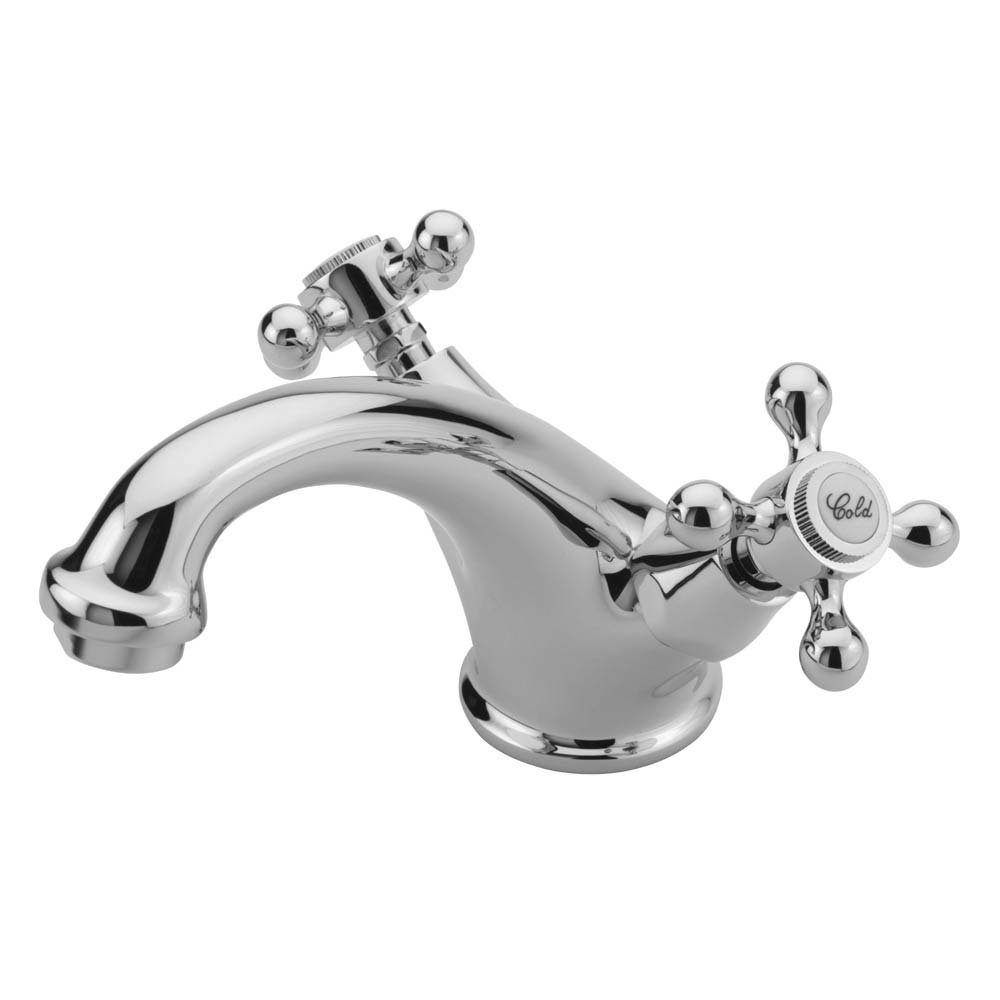 Tre Mercati Victoria Mono Basin Mixer with Click Clack Waste - Chrome