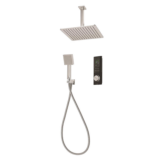 Triton HOME Digital Mixer Shower All-in-One with Square Fixed Head ...