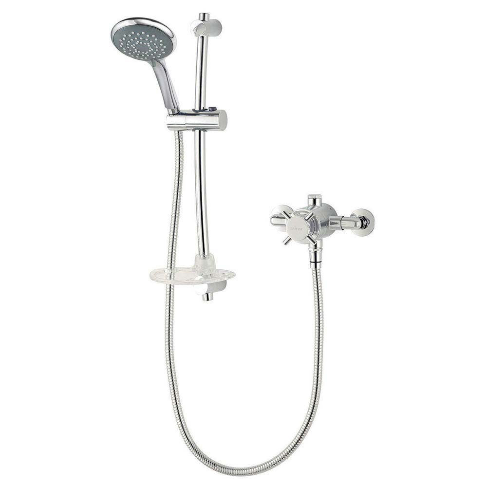 Triton Mersey Exposed Shower Mixer & Kit | Victorian Plumbing.co.uk