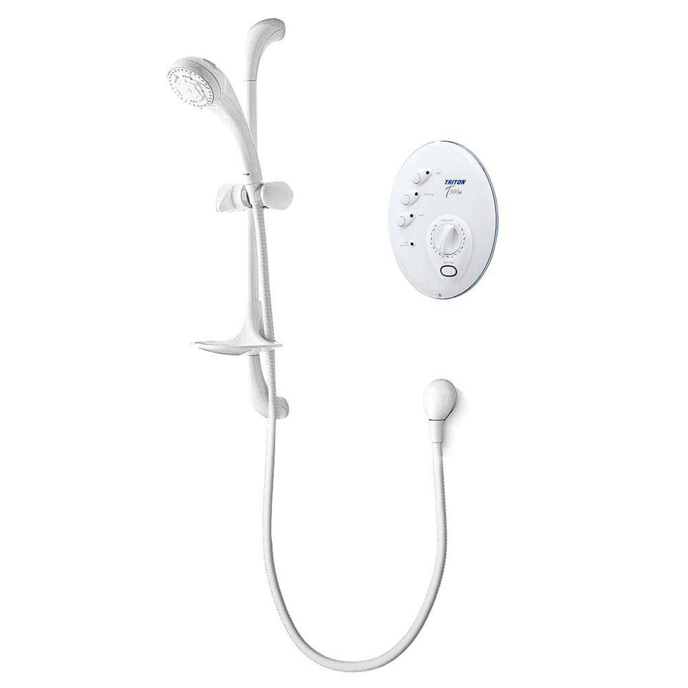 Triton T300si 10.5kw Remote Electric Shower - All White at Victorian ...