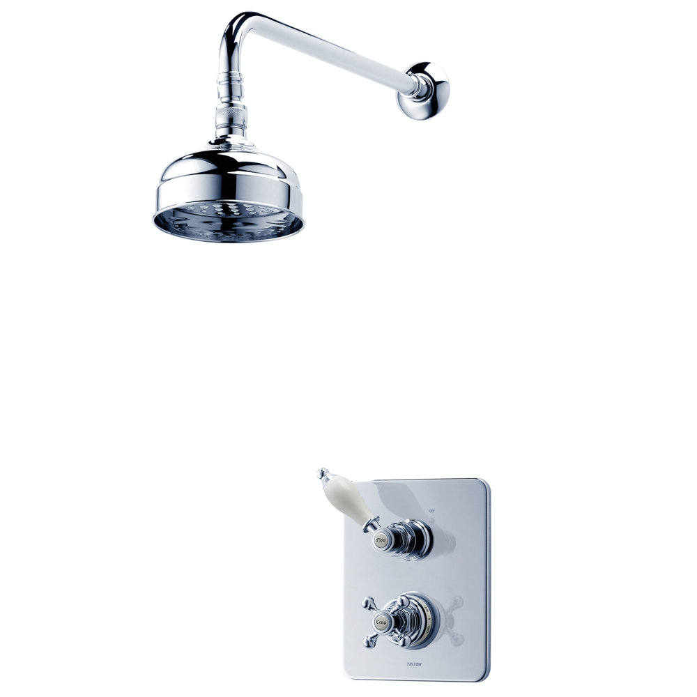 Triton Thermostatic Shower - Unichrome Avon - Chrome at Victorian ...