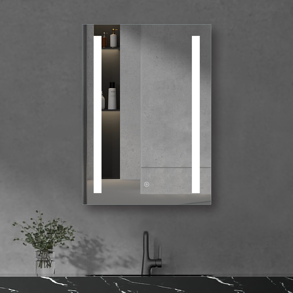Toreno 500x700mm LED Illuminated Mirror Inc. Touch Sensor | Victorian ...