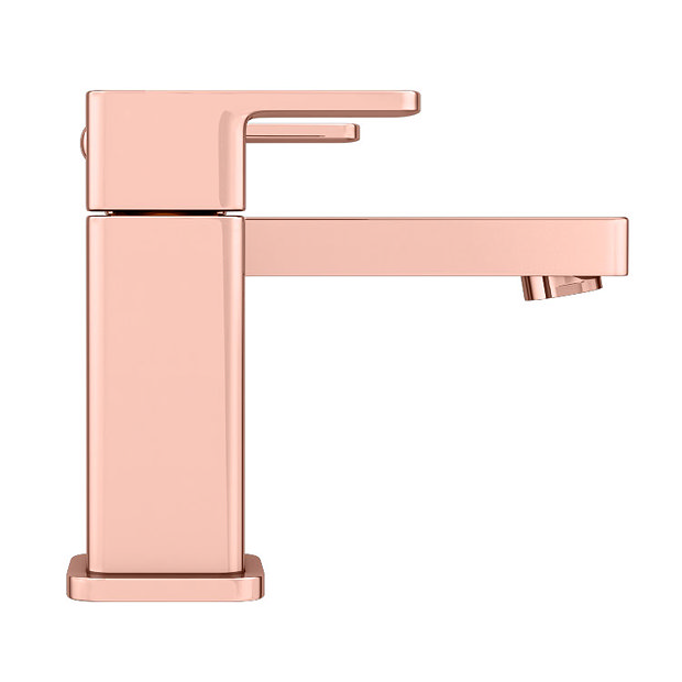 Toreno Modern Rose Gold Bath Filler Tap | Victorian Plumbing UK