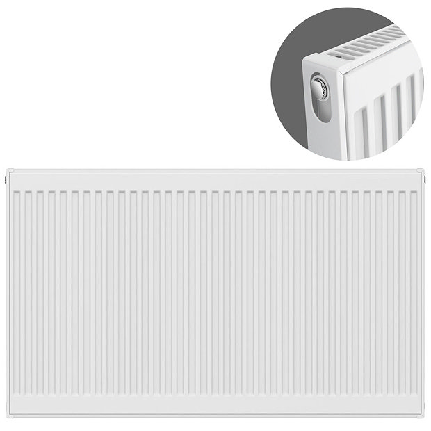 Type 11 Compact Single Convector Radiator - H750 x W1200mm - S712K