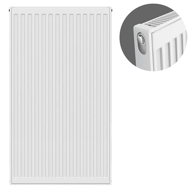 Type 11 Compact Single Convector Radiator - H900 x W500mm - S905K