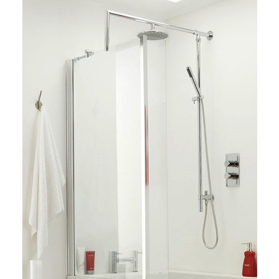 Ultra Wetroom / Bath Screen Shower Kit - Chrome - A3688 at Victorian ...