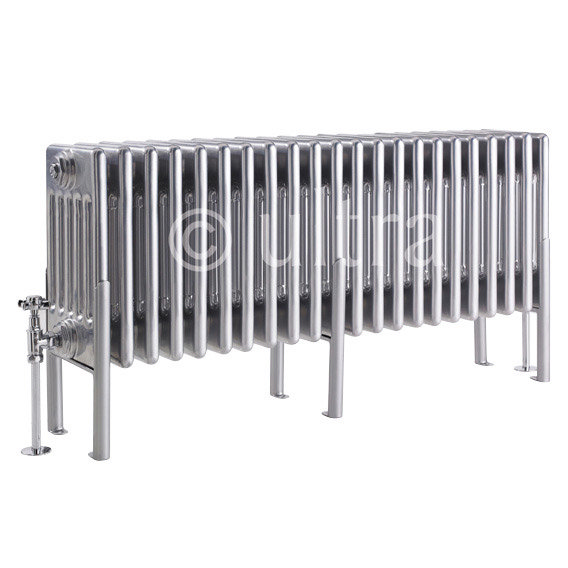 Ultra Colosseum 6 Column Radiator 480 x 1011mm w/ Legs - High Gloss ...