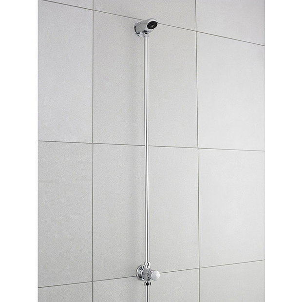 Ultra Commercial Exposed Rigid Riser Kit with Anti-Vandal Fixed Head ...