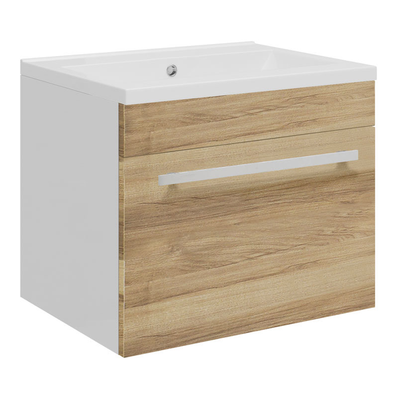 Ultra - Design Compact Wall Mounted Basin & Cabinet W500 x D383mm ...