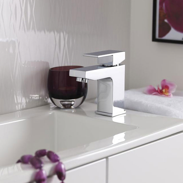 Hudson Reed Art Mini Mono Basin Mixer Tap Without Waste - PRO345 ...