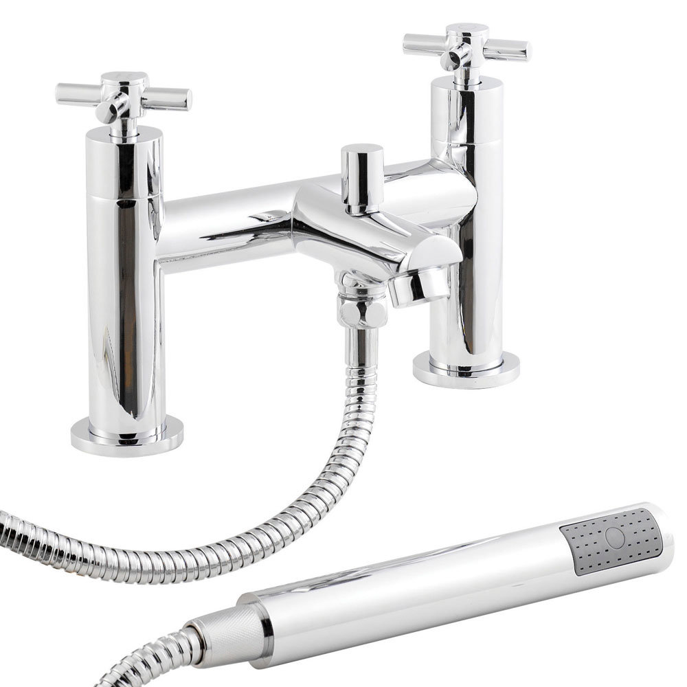 Ultra Series 1 Bath Shower Mixer with Shower Kit & Wall Bracket ...