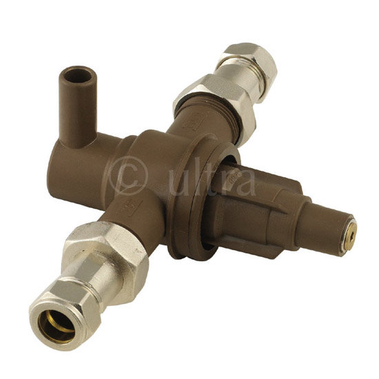 Ultra - Under Basin/Bath Thermostat - 15mm - CD363 at Victorian Plumbing UK